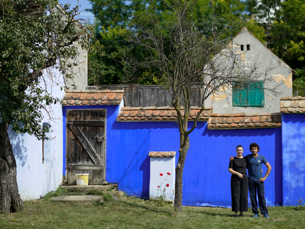 Desenăm Harta Caselor Albastre din România – Albastru