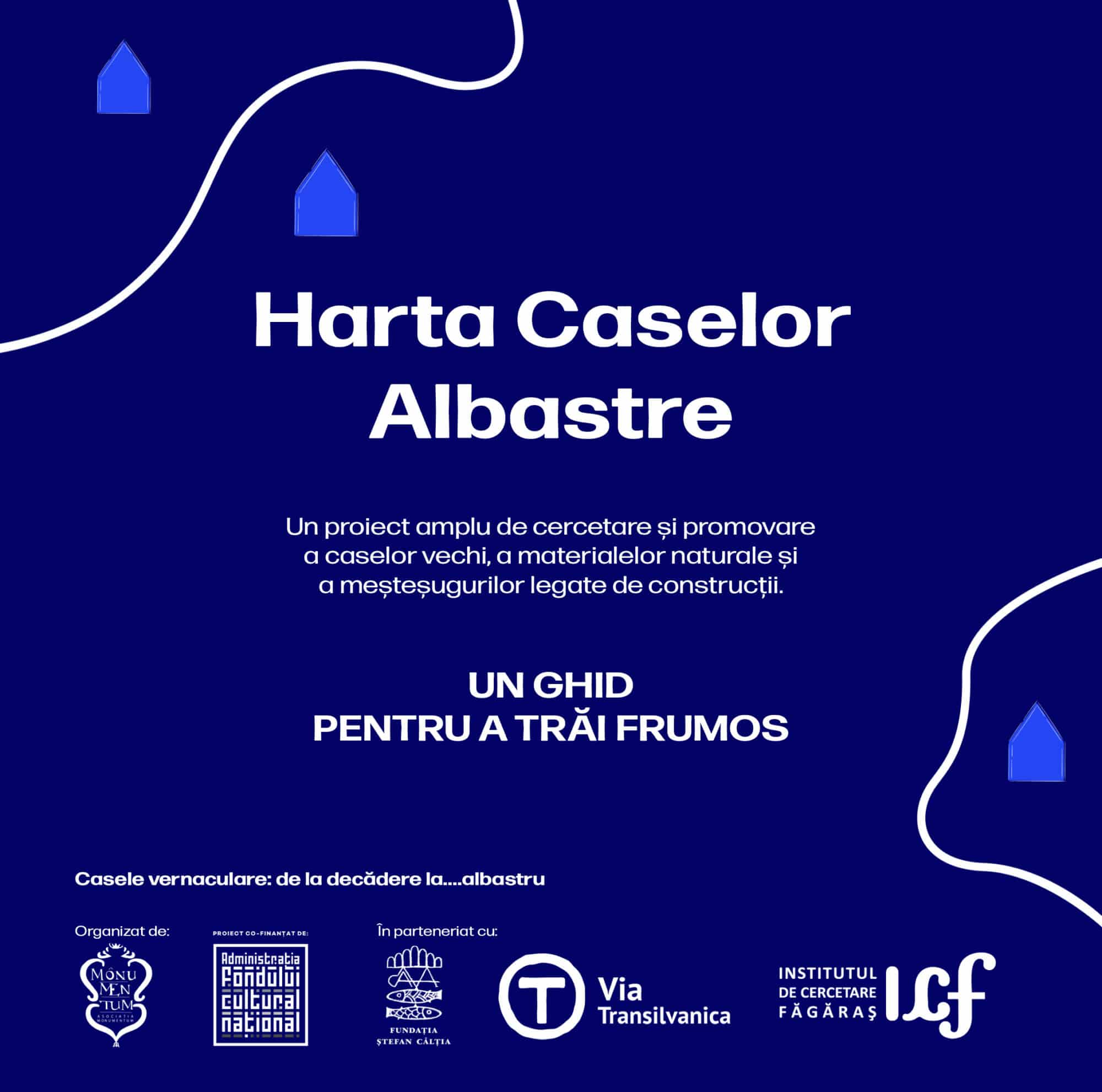Harta Caselor Albastre 2024 – Albastru